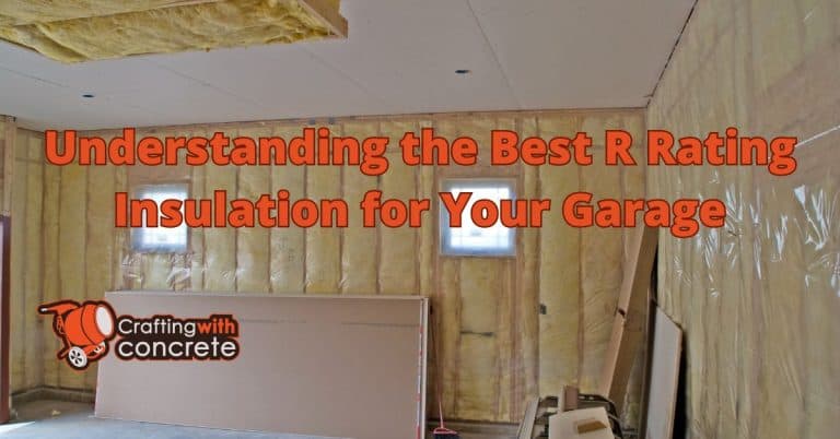 Best R-Rating Insulation for Your Garage - craftingwithconcrete.com