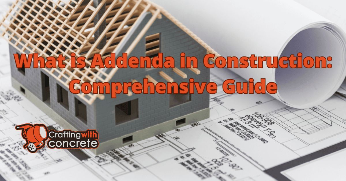 Understanding Addenda in Construction Projects - craftingwithconcrete.com