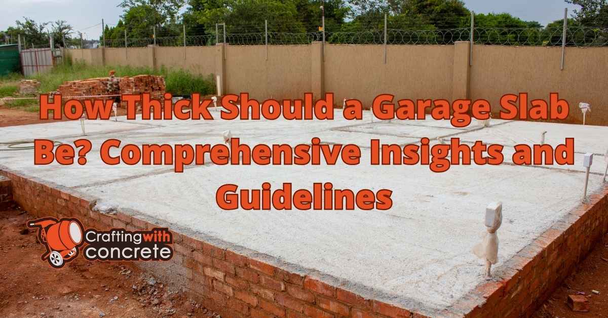 Optimal Thickness for Garage Slabs - craftingwithconcrete.com