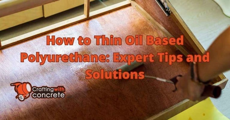 Is Polycrylic Waterproof? | Learn the Facts - craftingwithconcrete.com