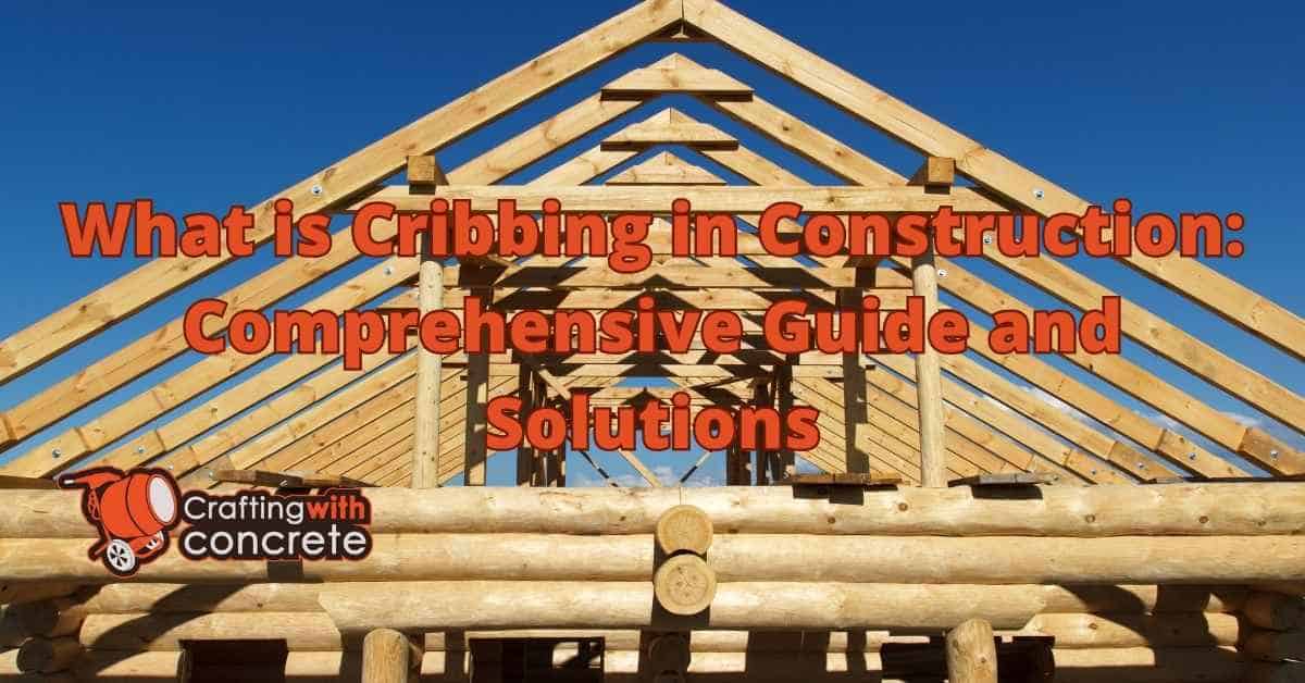 Understanding Cribbing in Construction - craftingwithconcrete.com
