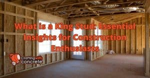 Understanding King Studs in Construction - craftingwithconcrete.com