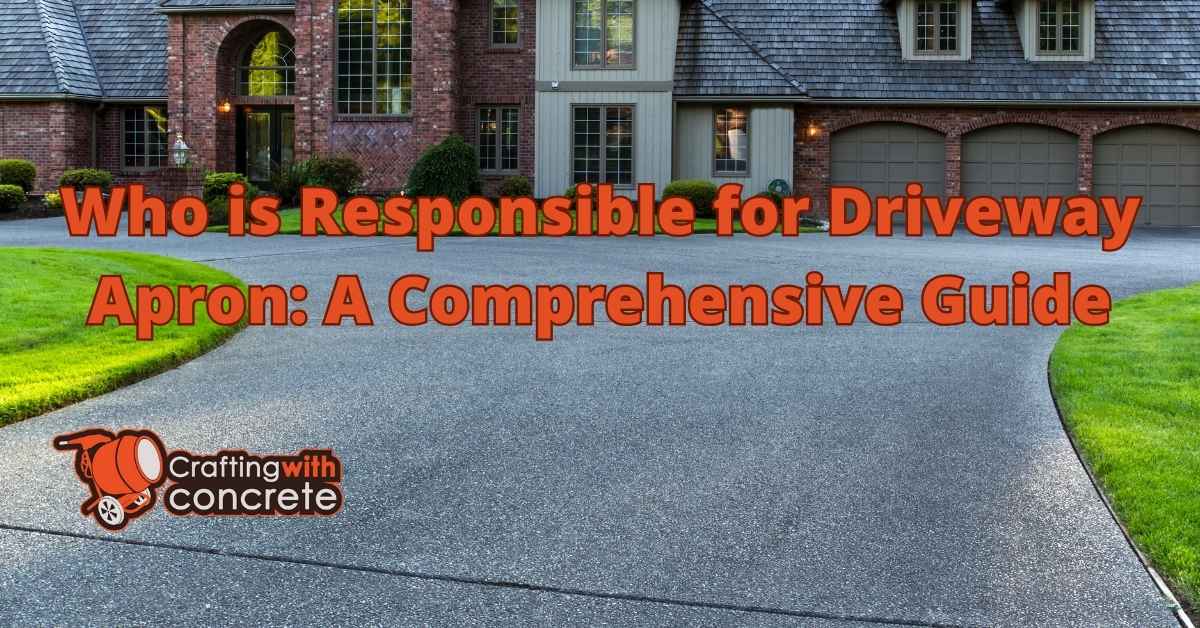 Driveway Apron Responsibility Explained - craftingwithconcrete.com