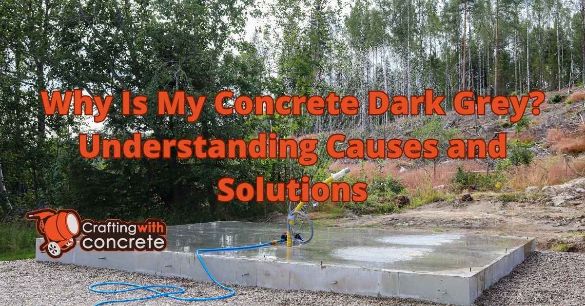 Why Is My Concrete Dark Grey? Understanding Causes and Solutions ...