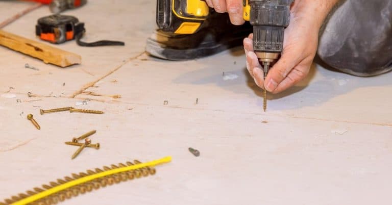 Optimal Screw Sizes for Subfloor Installation - craftingwithconcrete.com