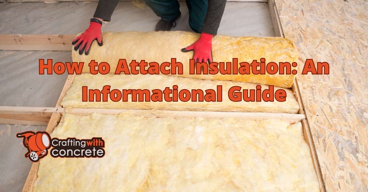 Attaching Insulation: A Step-by-Step Guide - craftingwithconcrete.com