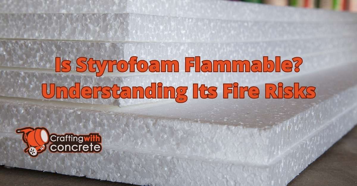 Is Styrofoam Flammable? Safety Insights - craftingwithconcrete.com