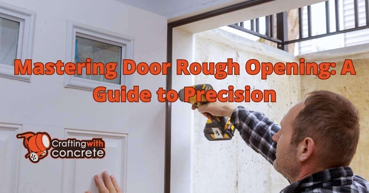 Understanding Door Rough Opening Sizes - craftingwithconcrete.com