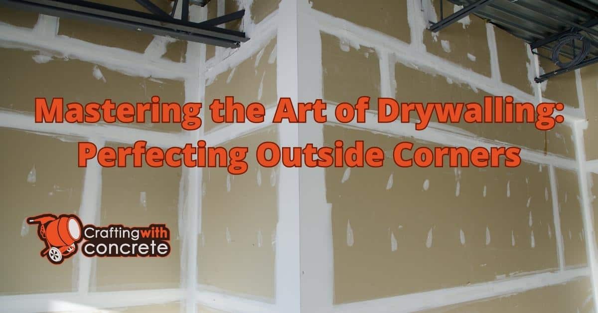 Drywall Outside Corners: Step-by-Step Guide - craftingwithconcrete.com