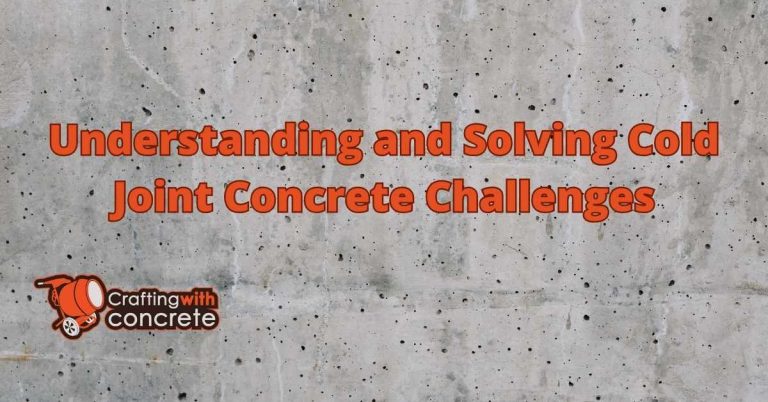 Understanding Cold Joint Concrete - craftingwithconcrete.com