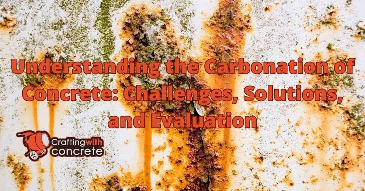 Understanding Carbonation of Concrete - craftingwithconcrete.com
