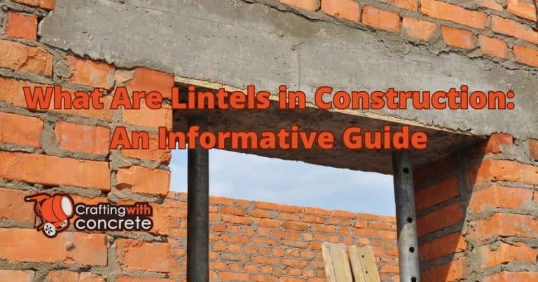 Understanding Lintels in Construction - craftingwithconcrete.com