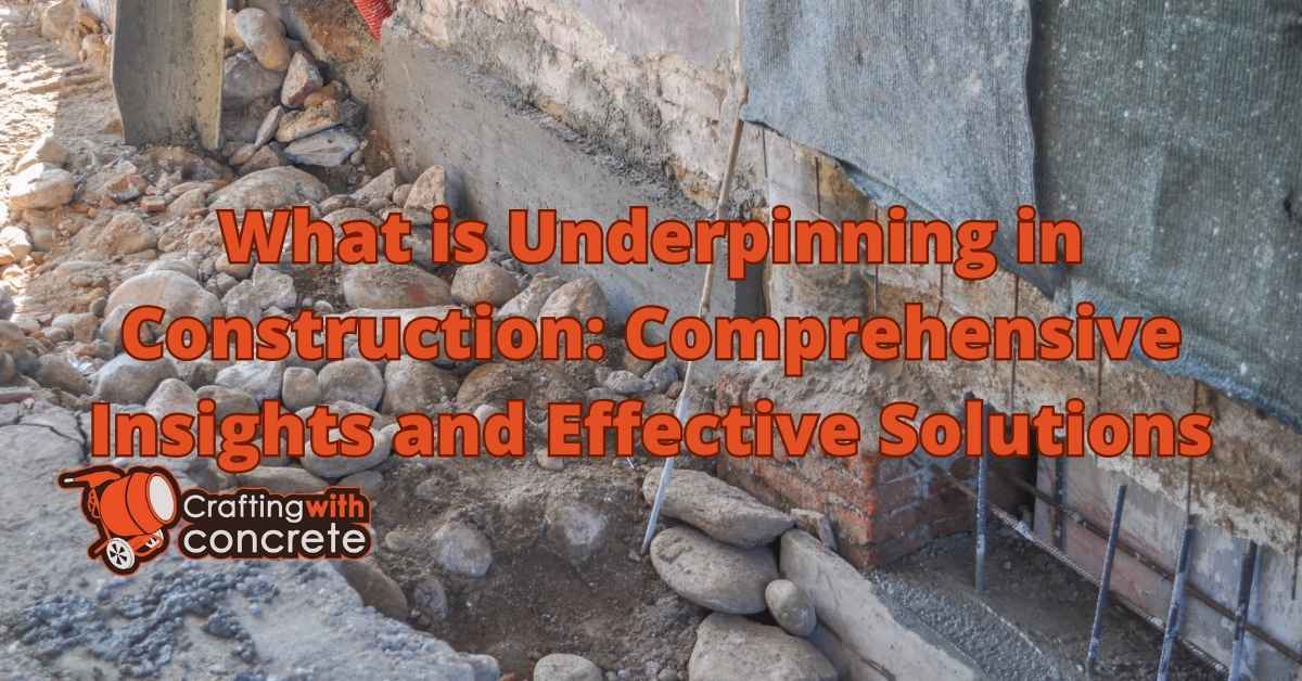 Understanding Underpinning in Construction - craftingwithconcrete.com