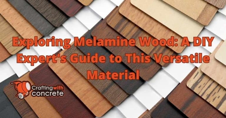 Understanding Melamine Wood: A Quick Guide - craftingwithconcrete.com