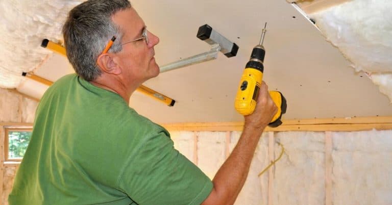 Step-by-Step Guide: How to Drywall a Ceiling - craftingwithconcrete.com