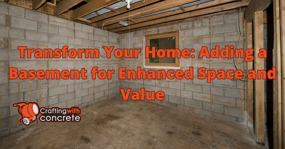 Adding a Basement to Your House: A Guide - craftingwithconcrete.com