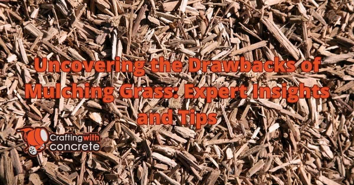 Downsides of Mulching Grass: What to Know - craftingwithconcrete.com