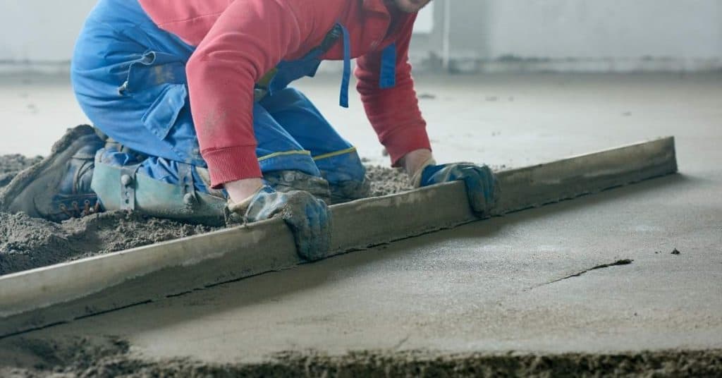 Install Screed Rail System for Even Floors - craftingwithconcrete.com