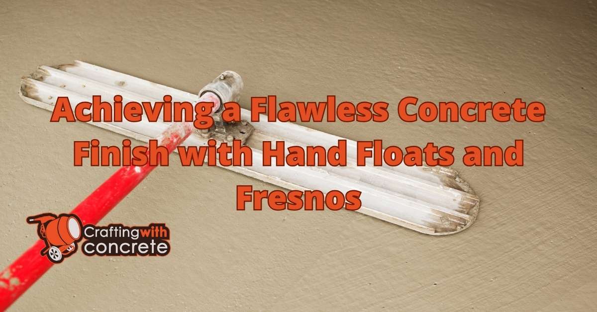 Master Concrete Finish: Hand Float & Fresno Guide ...