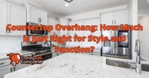 Ideal Countertop Overhang: Detailed Guide | Countertop Advice ...