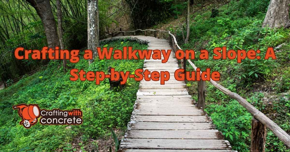 Build a Walkway on a Slope: Step-by-Step Guide - craftingwithconcrete.com