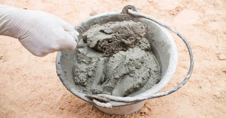 Hand-Mix Concrete for Small Repairs Easily - craftingwithconcrete.com