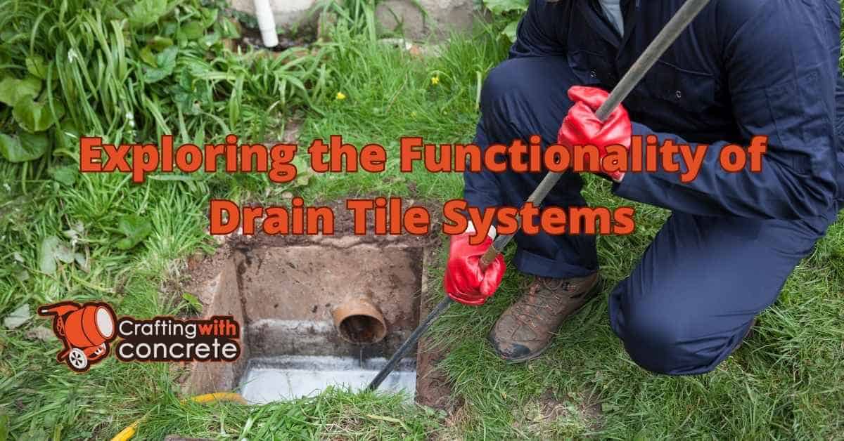 Understanding How Drain Tile Systems Work - craftingwithconcrete.com