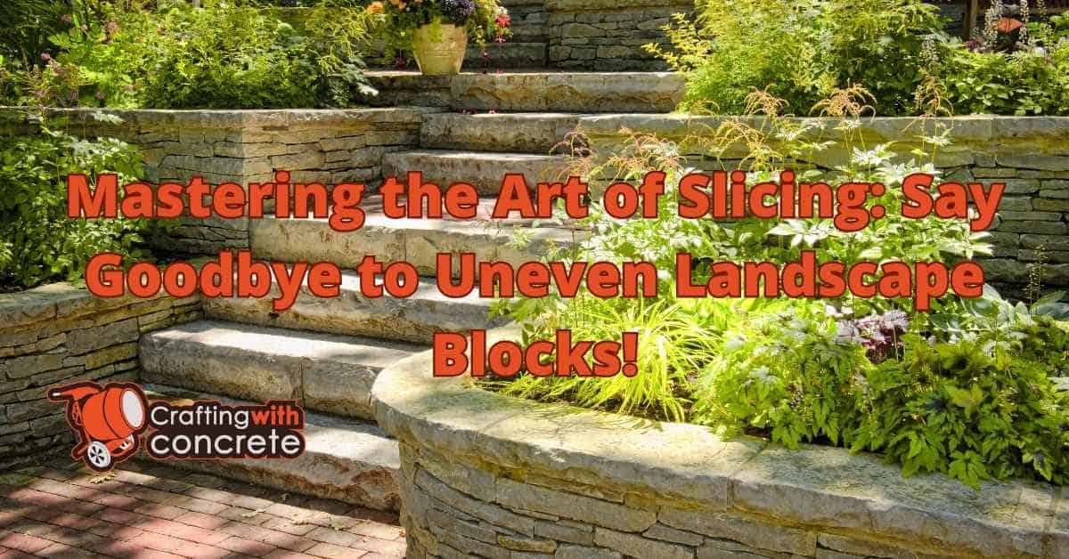 Cutting Landscape Blocks: A Step-by-Step Guide - craftingwithconcrete.com