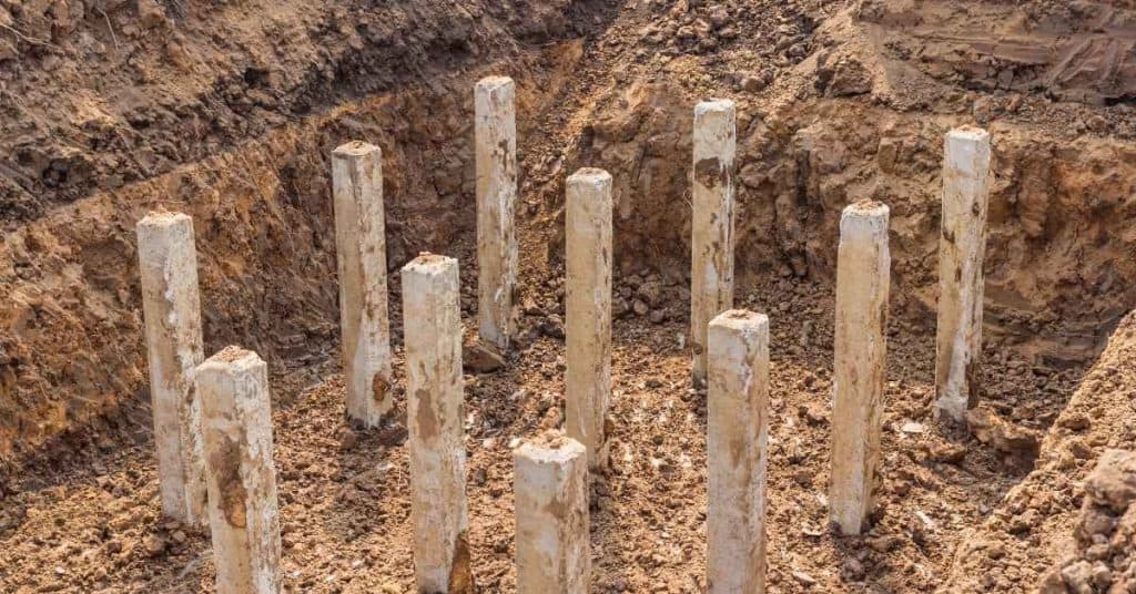 Reinforce Concrete Piers for Porch Posts - craftingwithconcrete.com