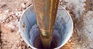 Reinforce Concrete Piers for Porch Posts - craftingwithconcrete.com