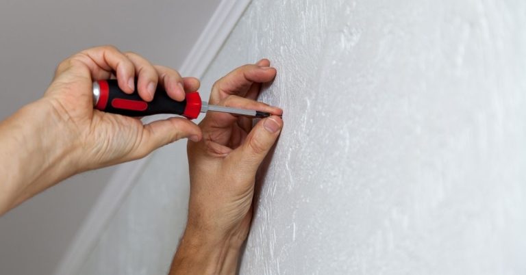 Reinforce Old Plaster Walls with Washers - craftingwithconcrete.com