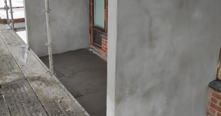 Rubbed Finish for Vertical Concrete Columns - craftingwithconcrete.com