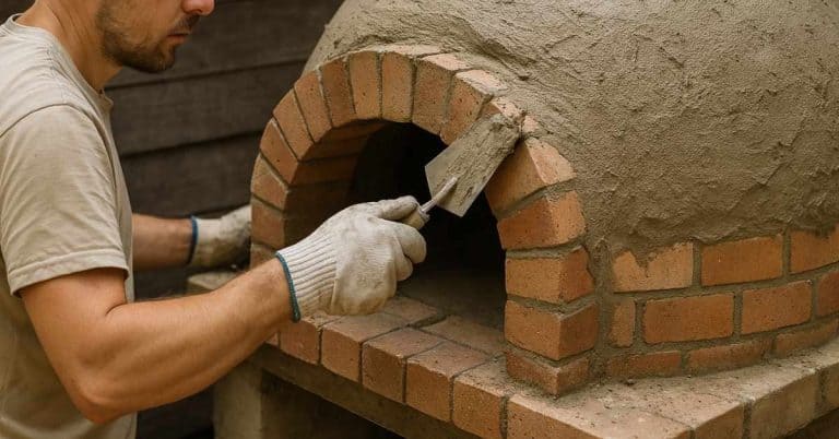 Plastering a Clay Brick Oven Dome: Step-by-Step Guide ...