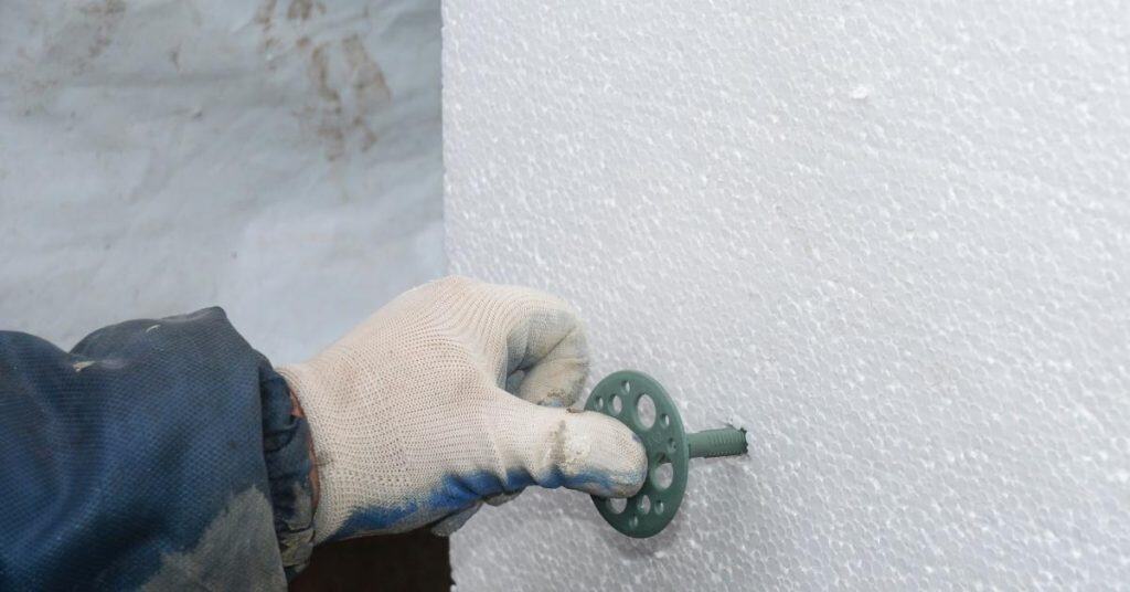 Secure Rigid Foam on Foundation for Stucco - craftingwithconcrete.com