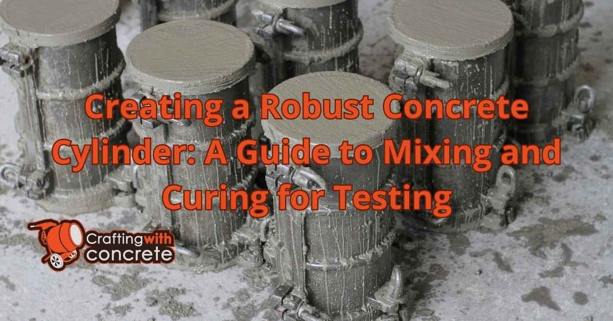 High-Strength Concrete Cylinder Mixing Guide - craftingwithconcrete.com