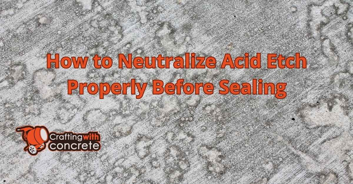 How to Neutralize Acid Etch Properly Before Sealing ...