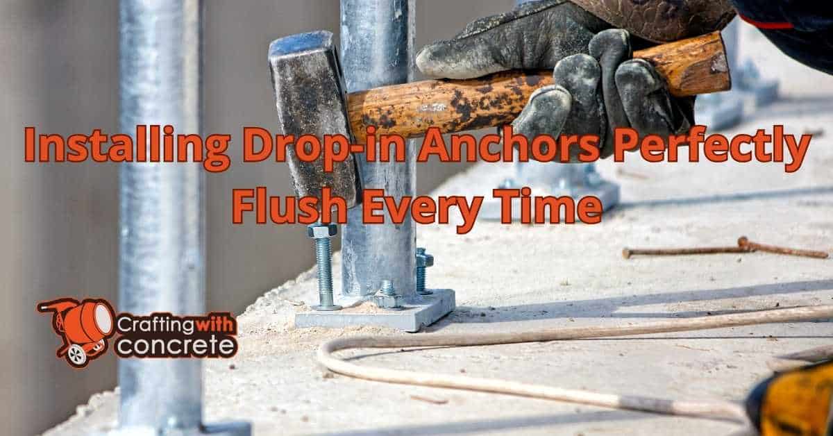 Installing Drop-in Anchors Perfectly Flush Every Time ...